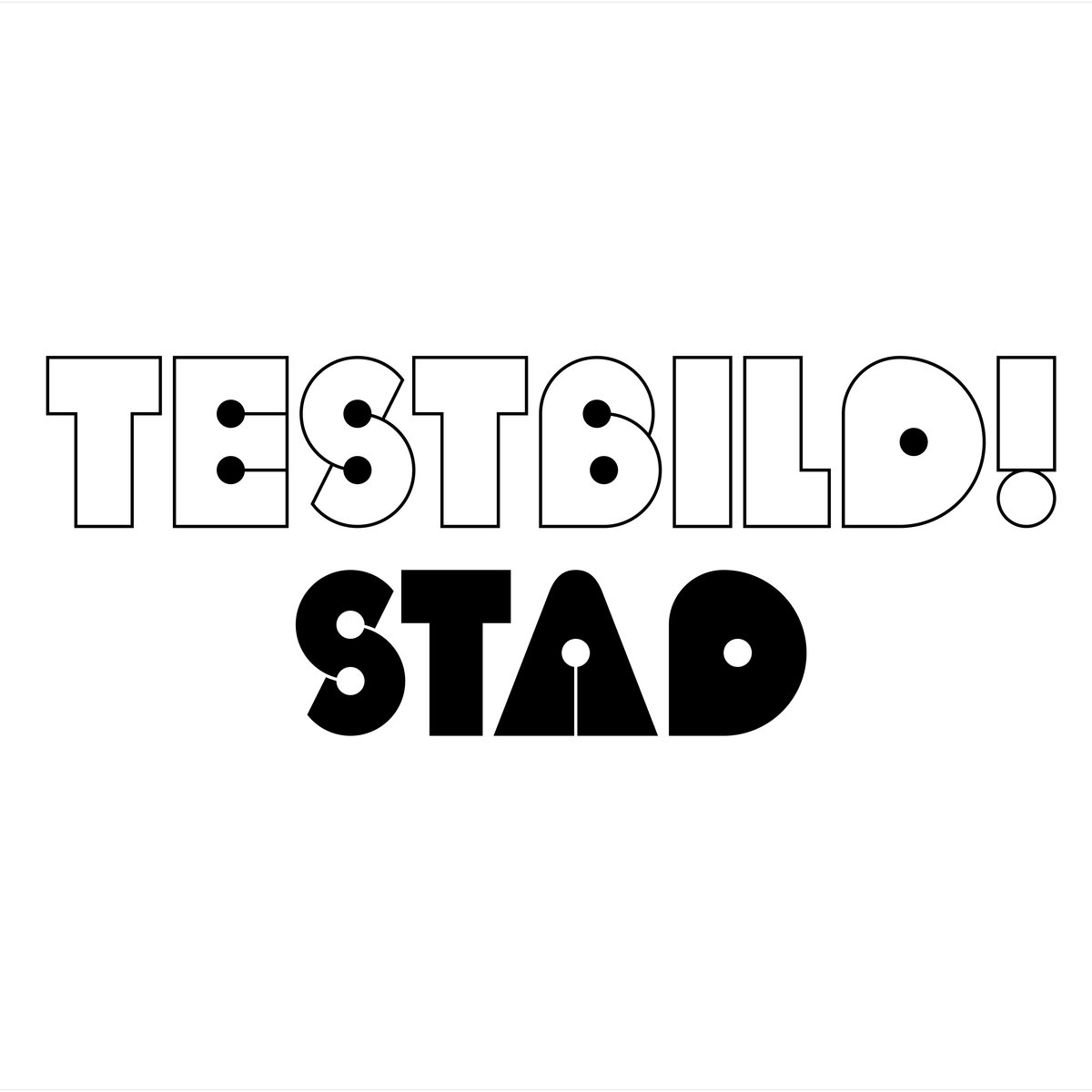 Testbild! make the parts greater than the whole – Popgruppen